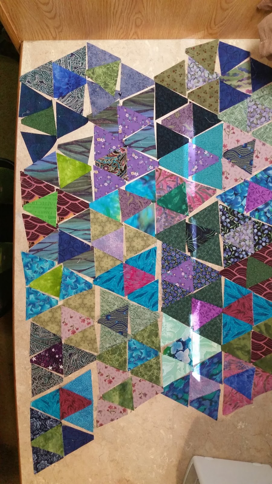 Enchanting Quilts: Triangle Quilt