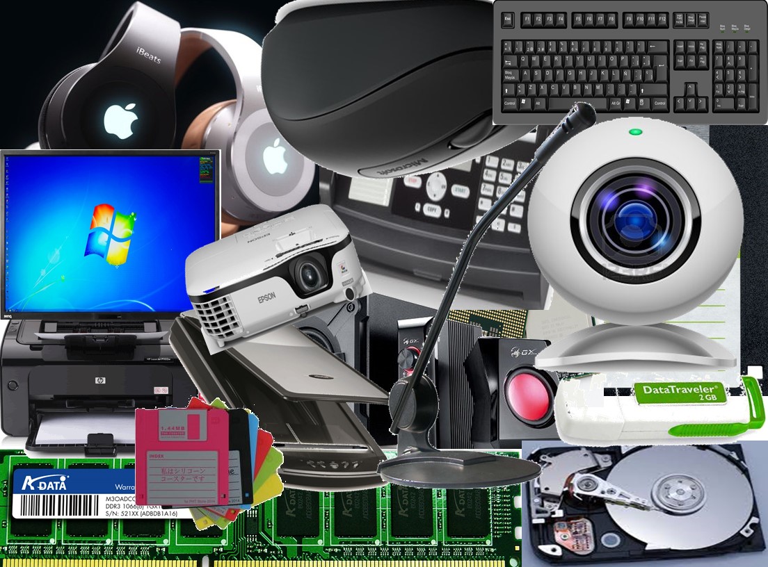 Tecnología Informática: Collage sobre Hardware