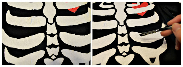 Freshly Completed: Make Your Own-- Easy- Skeleton Costume.