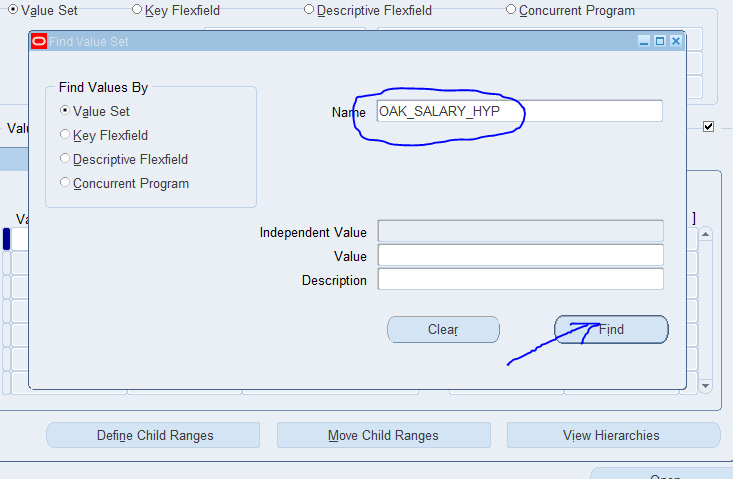 my talks: How to create value sets in oracle apps