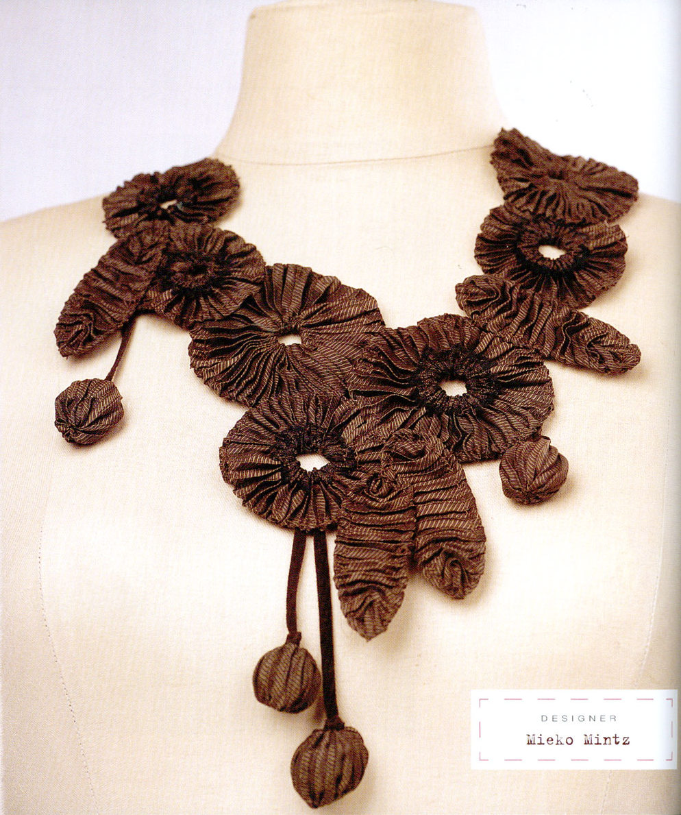 Serendipity Handmade: Book Review + Giveaway: Making Fabric Jewelry