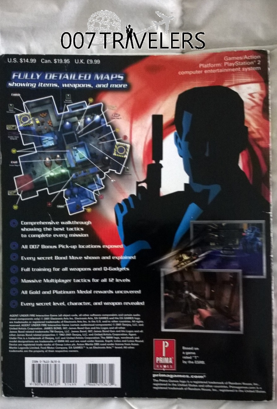 007 Related book: Prima’s Official Strategy Guide 007 Agent Under Fire ...