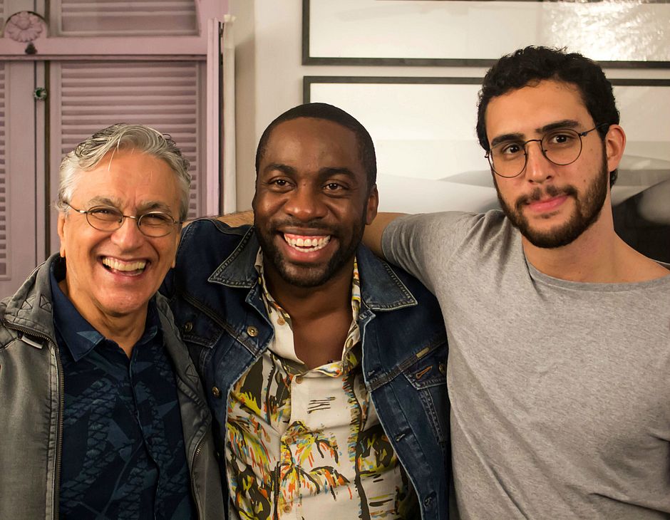 Caetano Veloso ...en detalle.: 2018 - LÁZARO RAMOS, CAETANO E ZECA VELOSO