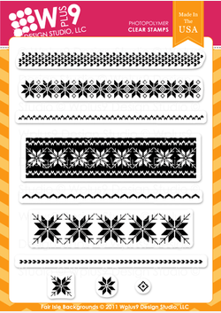 Stamp Away With Me: Throwback Thursday Challenge #8 - Fair Isle Backgrounds