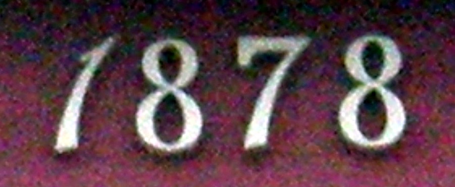 NumberADay: 1878