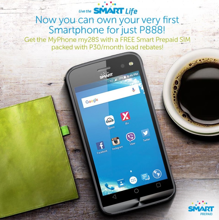 Smart MyPhone My28s Now Available In Smart Online Store