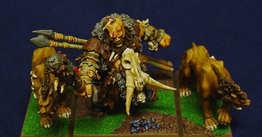 Sir Skofis's Workshop: Ogre Hunter with Sabretusks