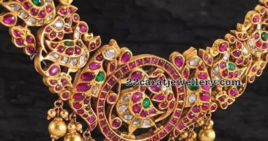 Ruby Set with Pachi Pendant - Jewellery Designs
