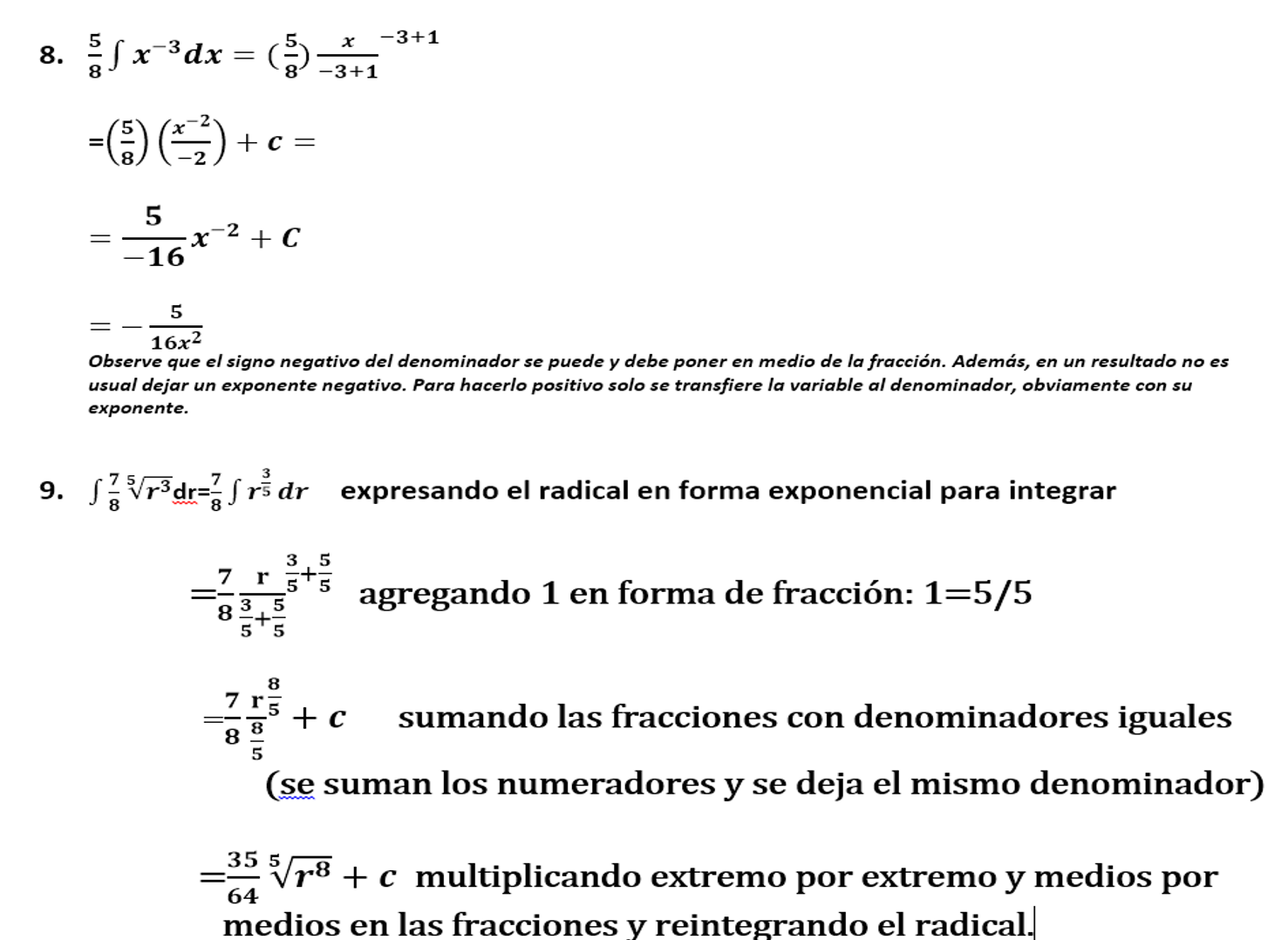 CALCULO INTEGRAL: INTEGRALES INMEDIATAS Y DEFINICIÓN DE INTEGRAL DE UNA ...