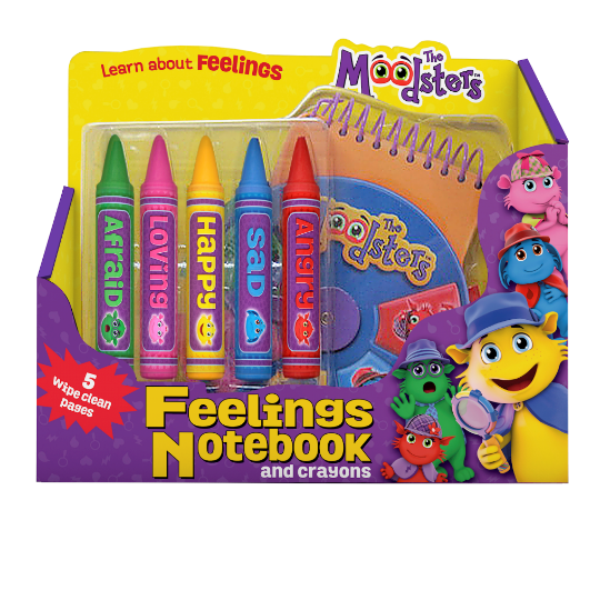 Teaching Kids to Show and Tell about Their Emotions with The Moodsters