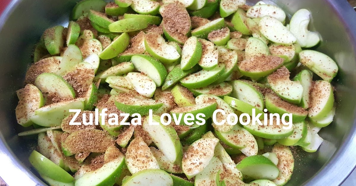 ZULFAZA LOVES COOKING: Apple asam kulit limau