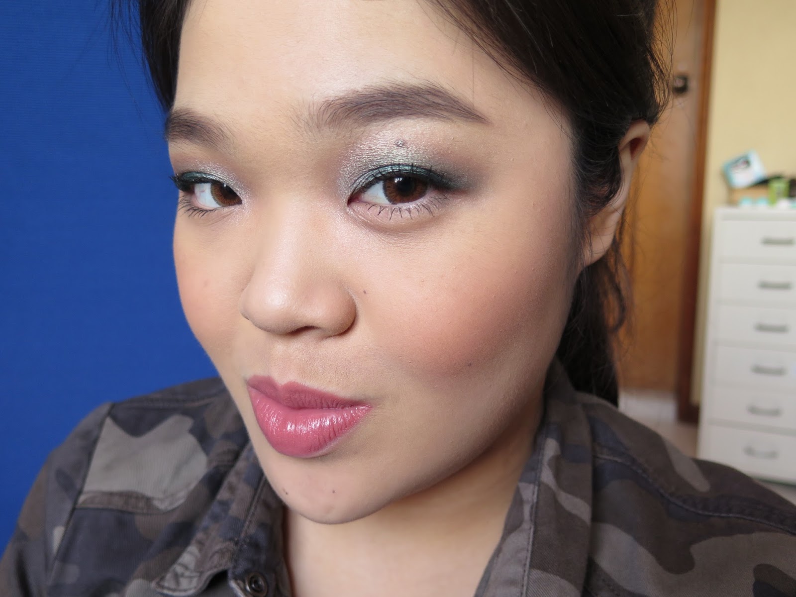 The Blackmentos Beauty Box: Smoky Army Green Eyes using Bourjois ...