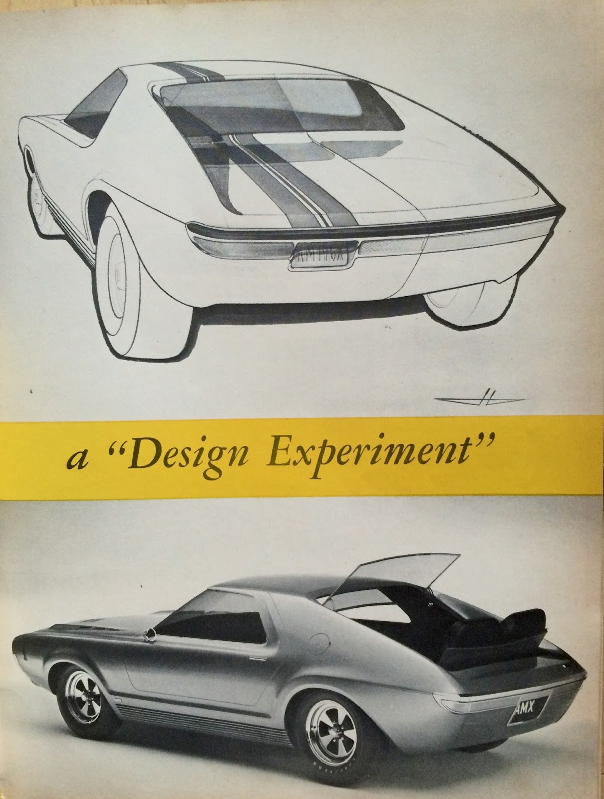 Deadly Curves: AMX By AMC Prototype 1966