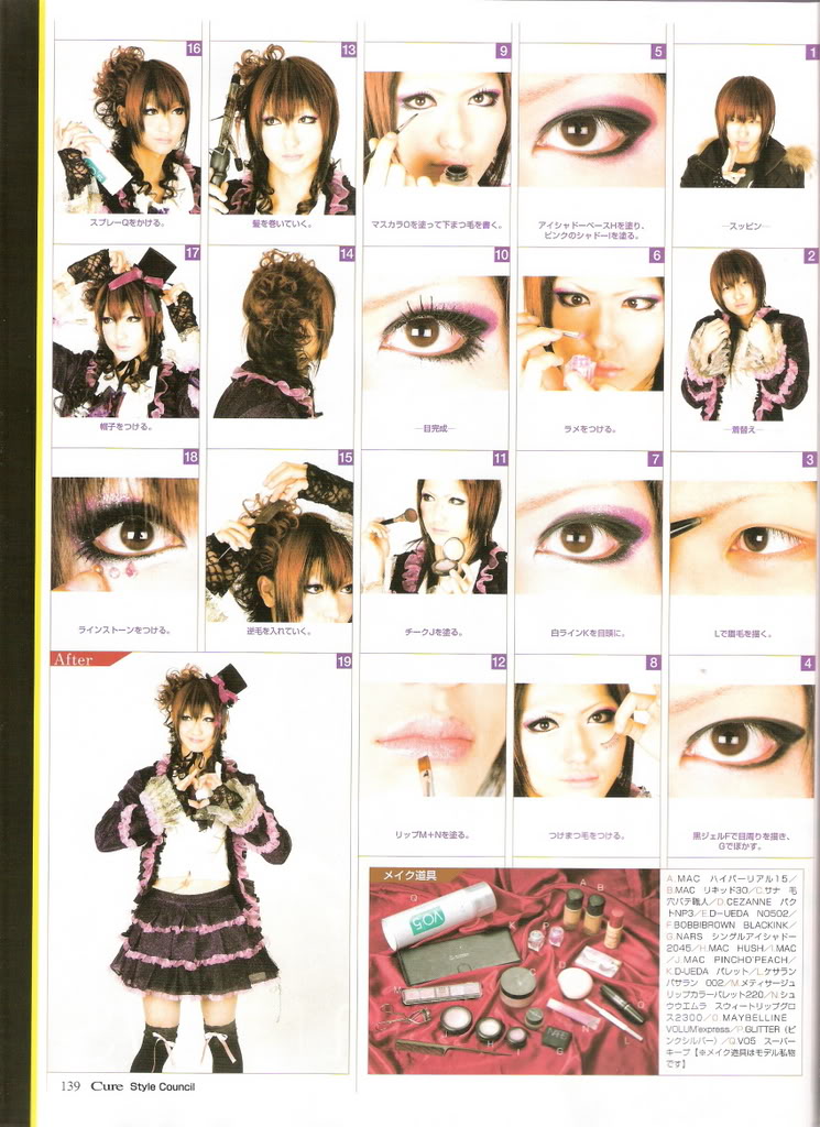 Tutorial Cosplay: visual kei