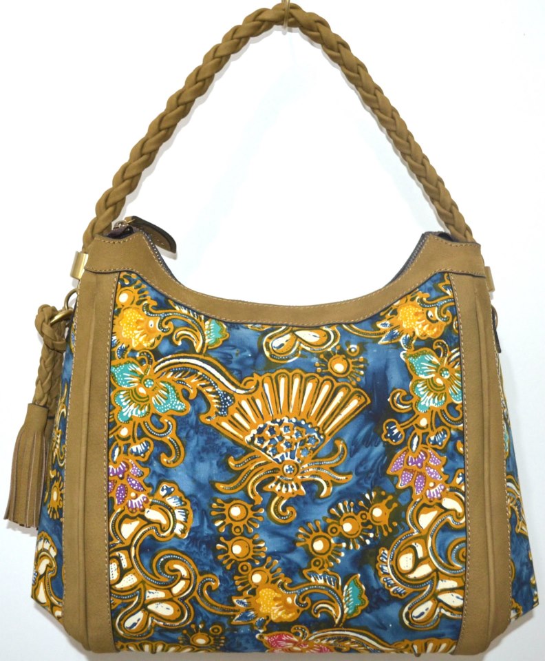 Batik Leather Bag: Batik Leather Bag