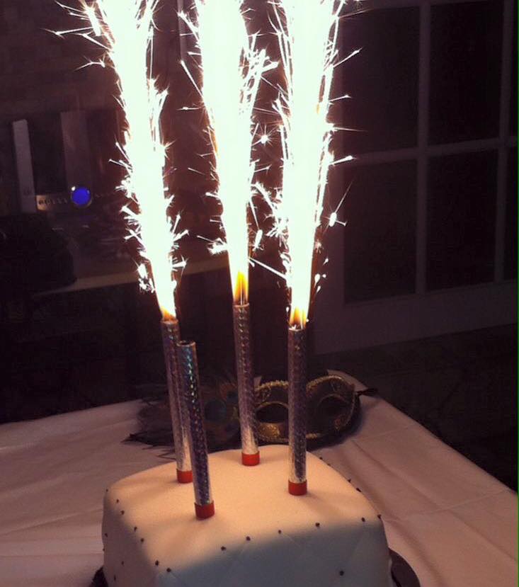 Paper Balloons n' Boxes: Fireworks Candle / Lilin Bunga Api