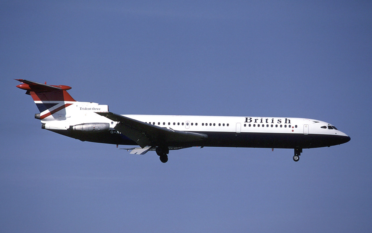 nhungdoicanh: deHavilland/Hawker Siddeley DH-121/HS-121 Trident