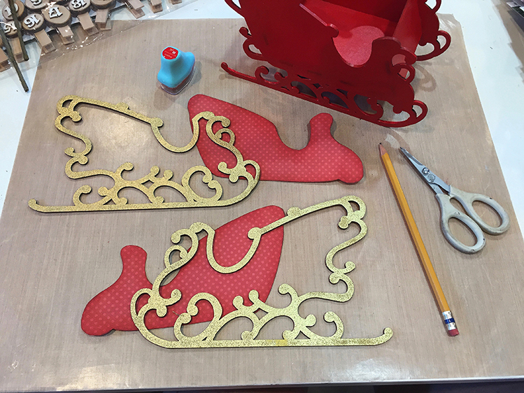 GSL Cuts: Santa's Sleigh gift idea