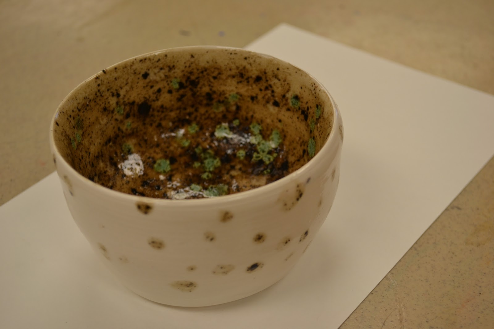 Smock Room: Throwing clay around...