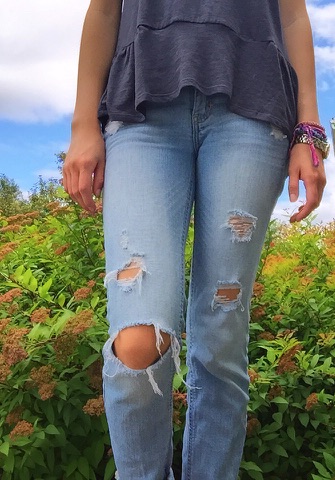 OOTD: Boyfriend Jeans & Pairs Under $100 | Little Miss American