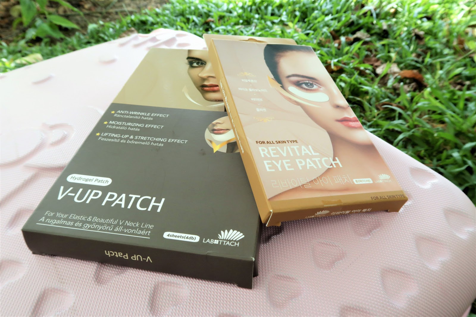 Korea Wooshin Labottach V-up Patch & Revital Eye patch