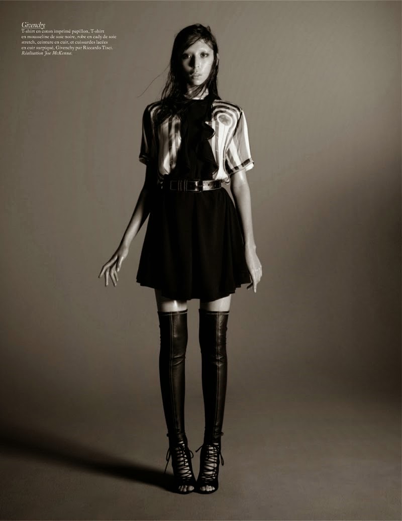 EDITORIAL: Liu Wen & Issa Lish in Vogue Paris, February 2015 | Actress ...