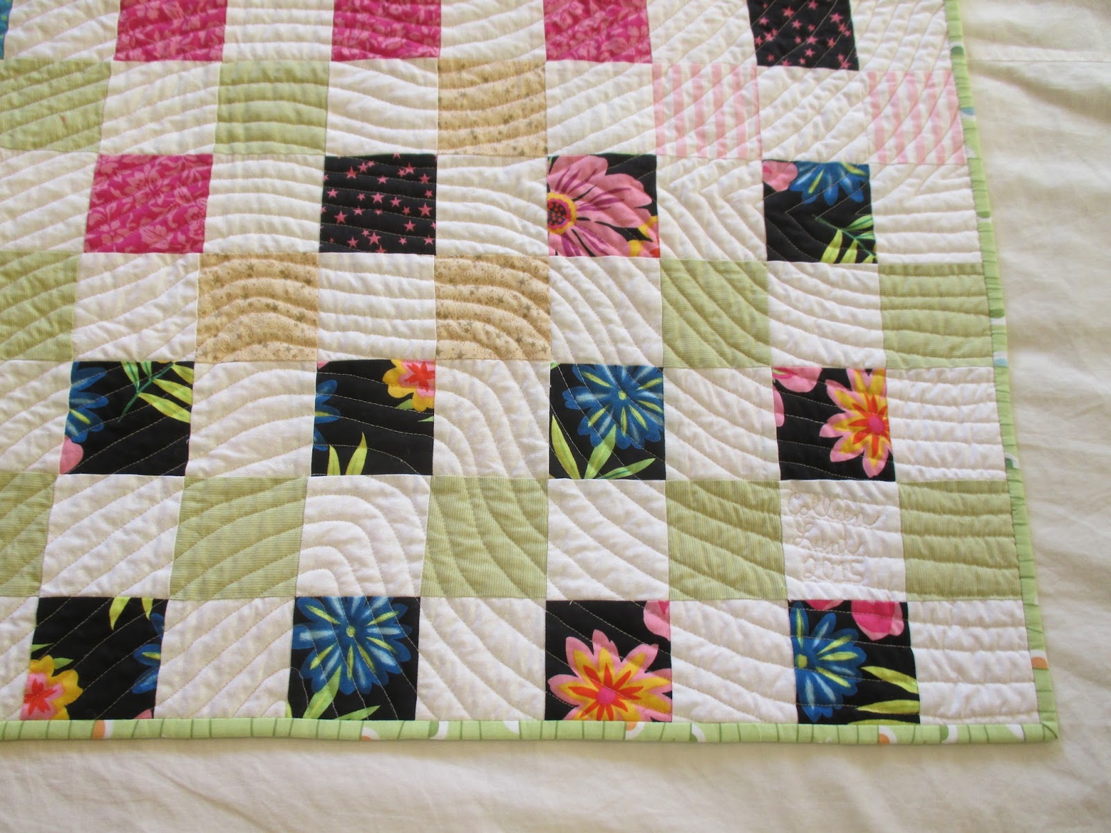 Colleen's Quilting Journey: Wave Quilt
