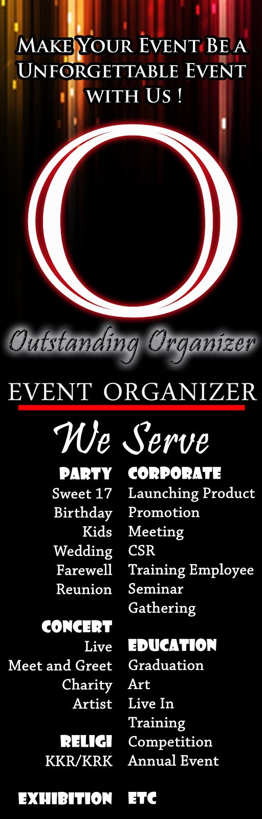 Outstanding Organizer - Event Organizer