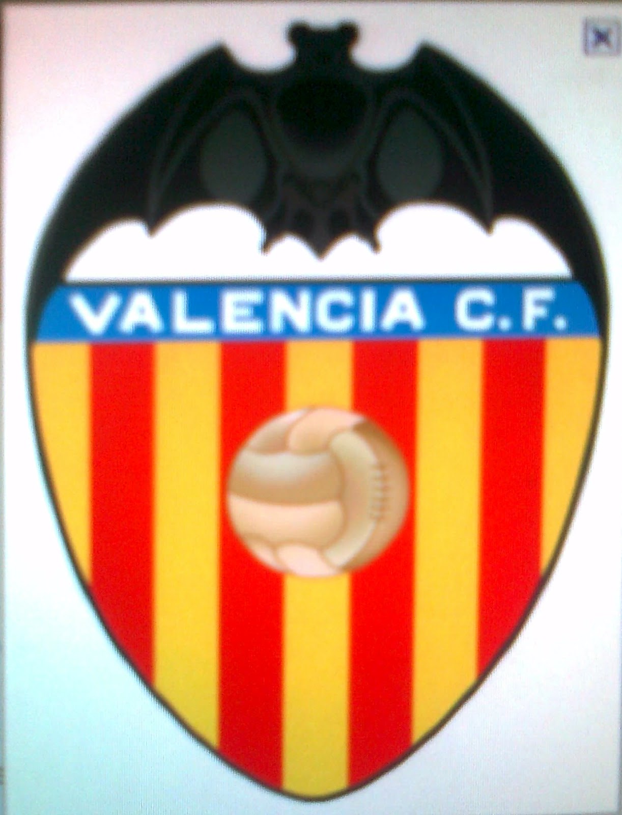 ARTE EN LATA RAMIRIN: ESCUDO VALENCIA CF