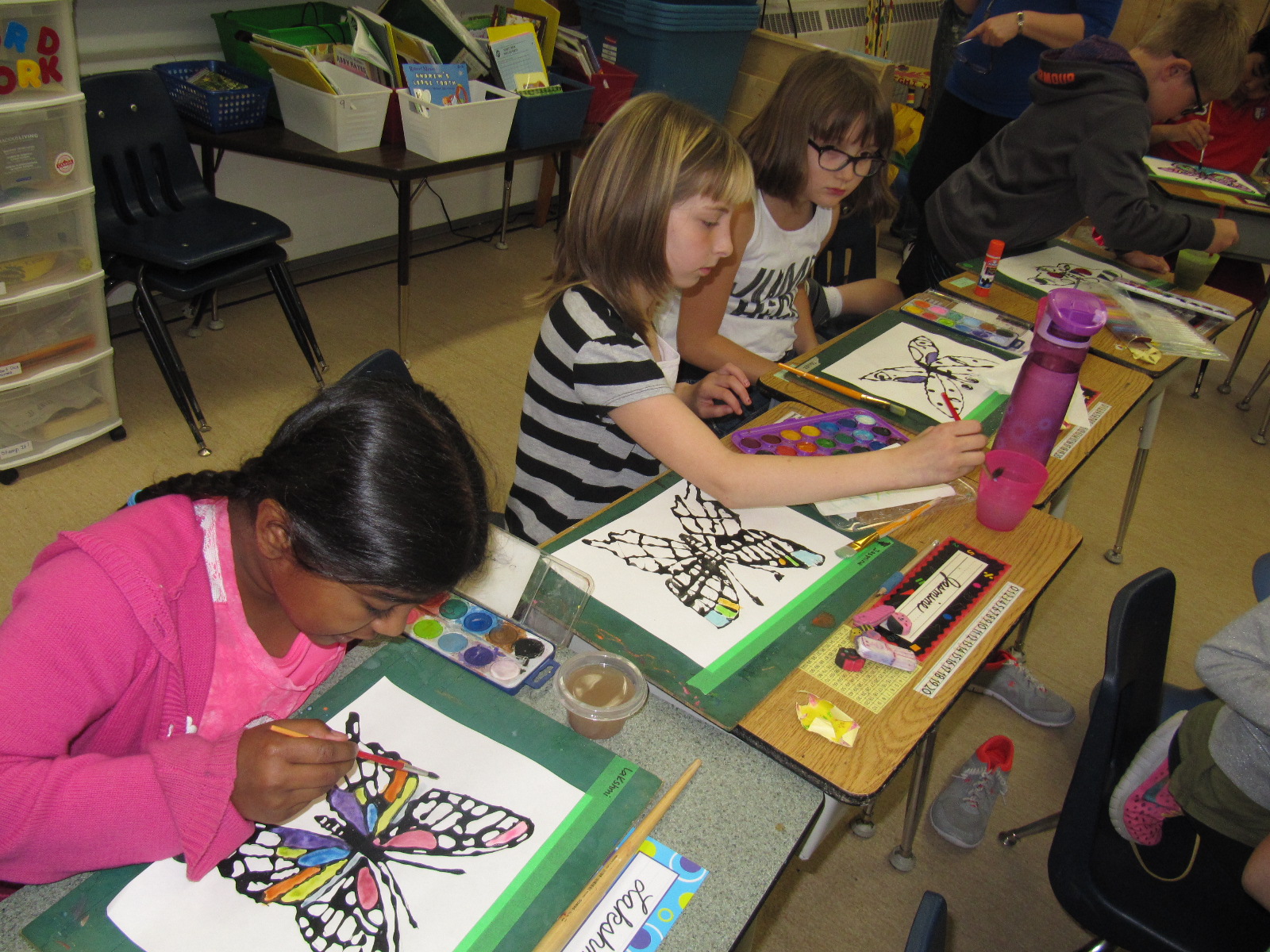 Mrs. Squire's Grade 3 Class ~ 3S: Butterfly Art