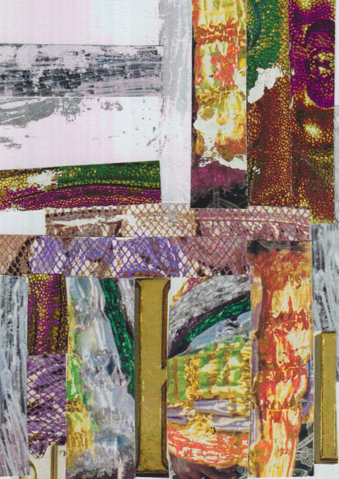A Splash Of Colour : Textiles Experimentation Samples