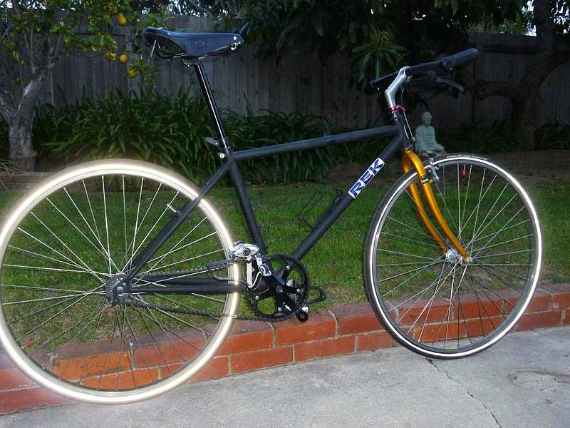 Sepeda Fixie Hitam Orange, Info Sepeda Terkini!