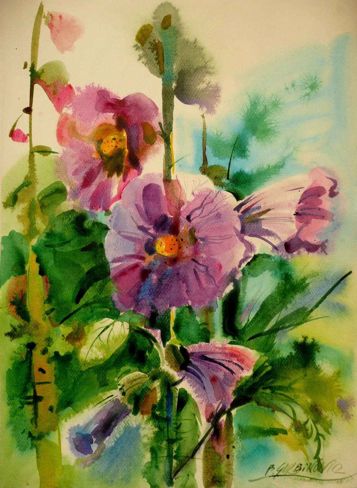 Galeria Szczęśliwych Obrazów: Akwarela.