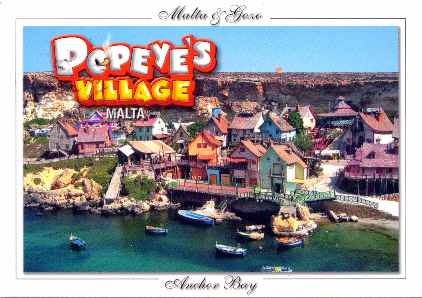 WORLD, COME TO MY HOME!: 1442 MALTA - Popeye Village