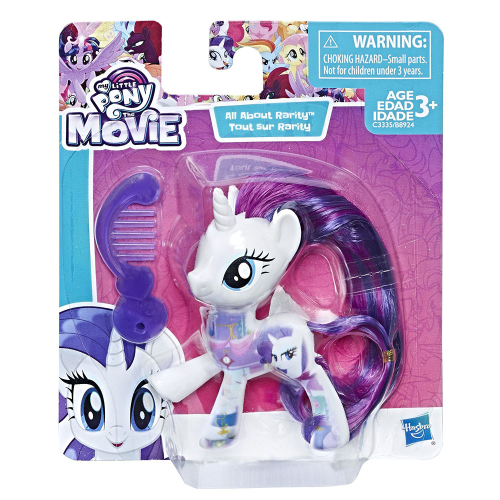 My Little Pony All About Friends Singles Rarity Brushable Pony | MLP Merch