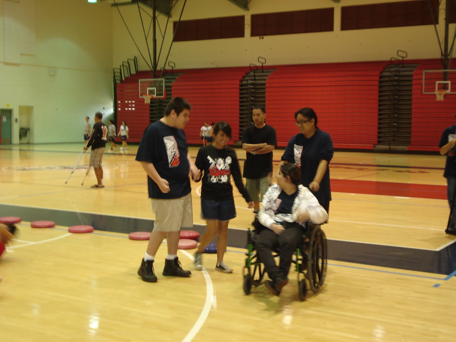 G.T. P.E. Rocks!: Adapted PE Lesson 1 (group 1)