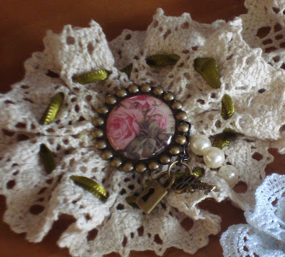 Lace Brooches