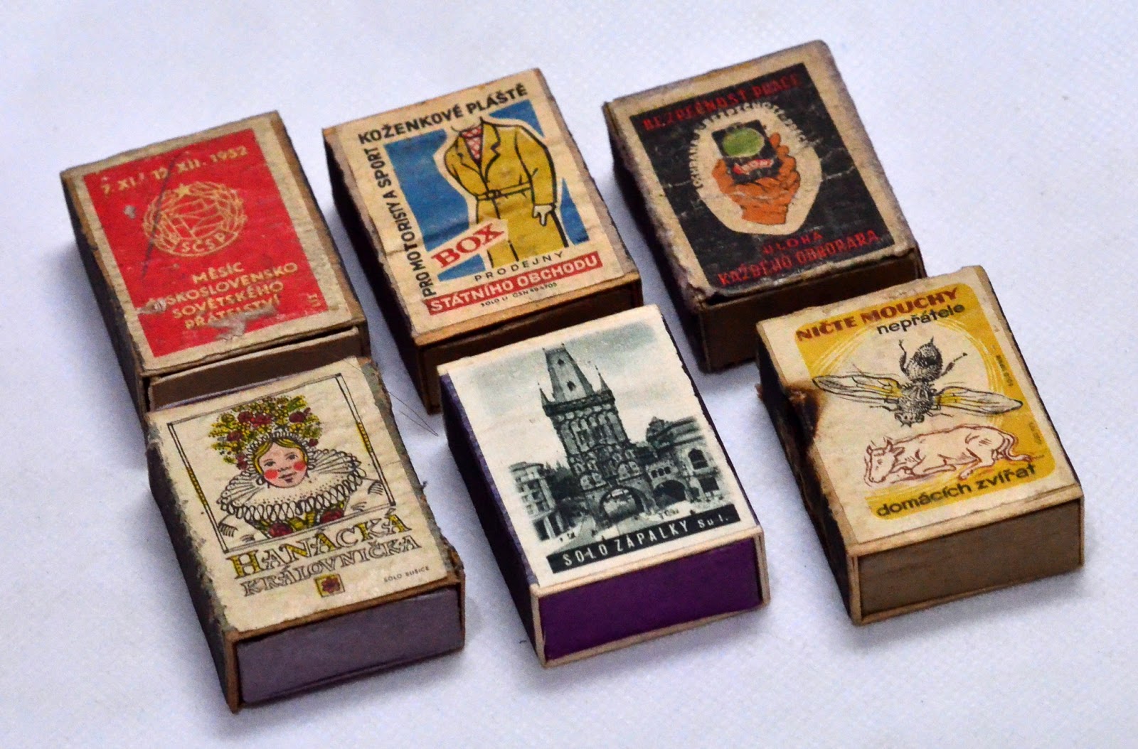 MATCHBOXES AND LABELS COLLECTION: January 2013