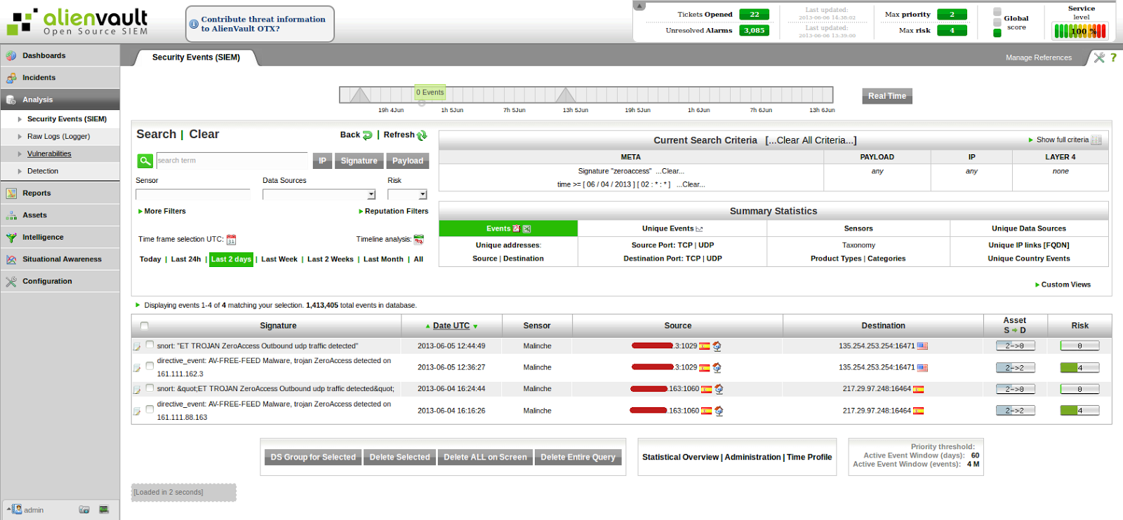 Detecting ZeroAccess in your Network with Fortigate and Ossim ~ Hacking ...