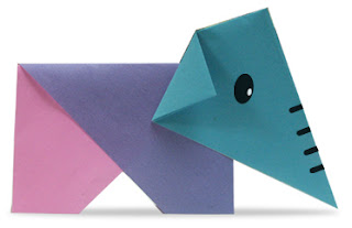 Origami An Elephant instructions - Easy Origami instructions For Kids