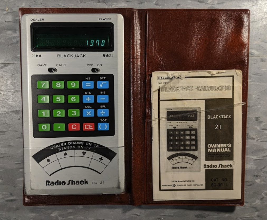 The Calculator Review: Review: Radio Shack EC-21
