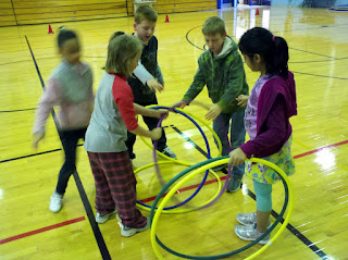Mr. Lau's Physical Education Class: Cooperative games and activities