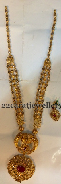 Uncuts Fancy Haram - Jewellery Designs