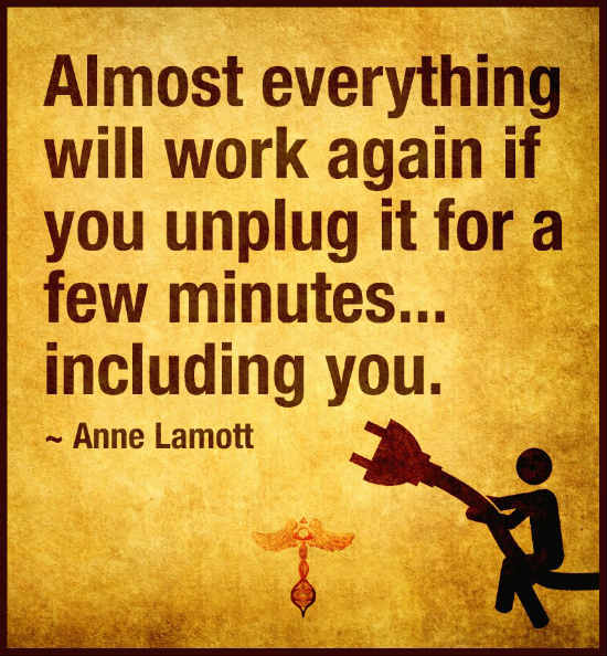 Almost everything will work again if you unplug it for a few minutes ...