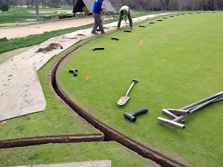 Wichita Country Club Golf Course Management: Greens Drainage Installation