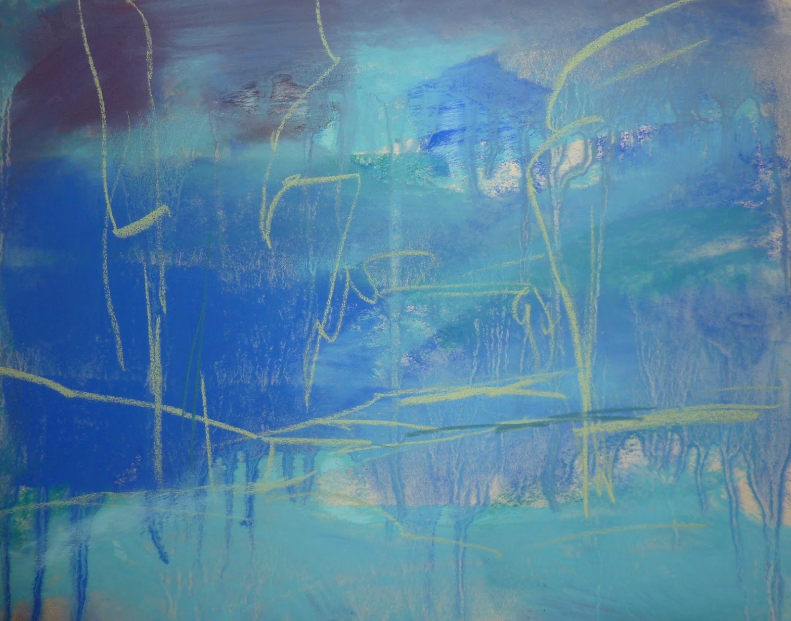 Painting My World: Why Choose a Blue Underpainting?