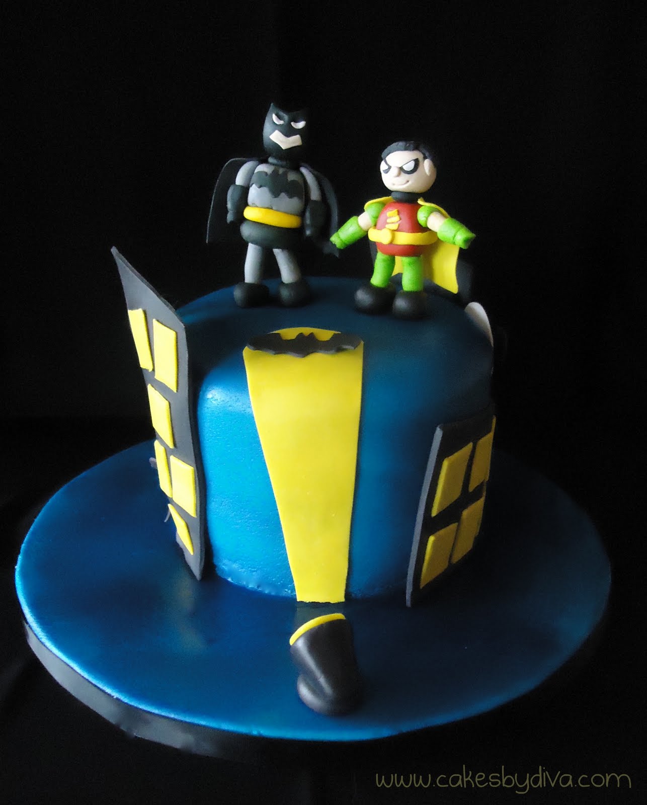 Cakes By Diva: Holy Birthday Cake, Batman!!!