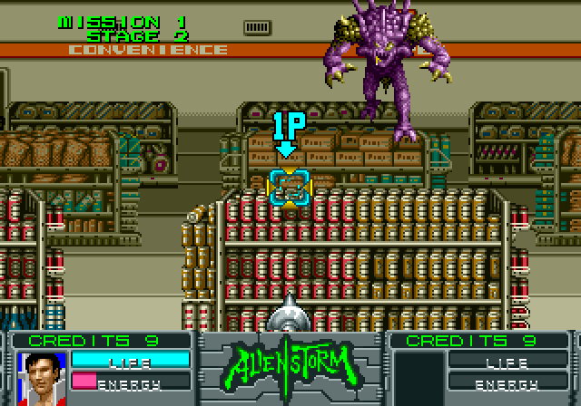 VGJUNK: ALIEN STORM (ARCADE)