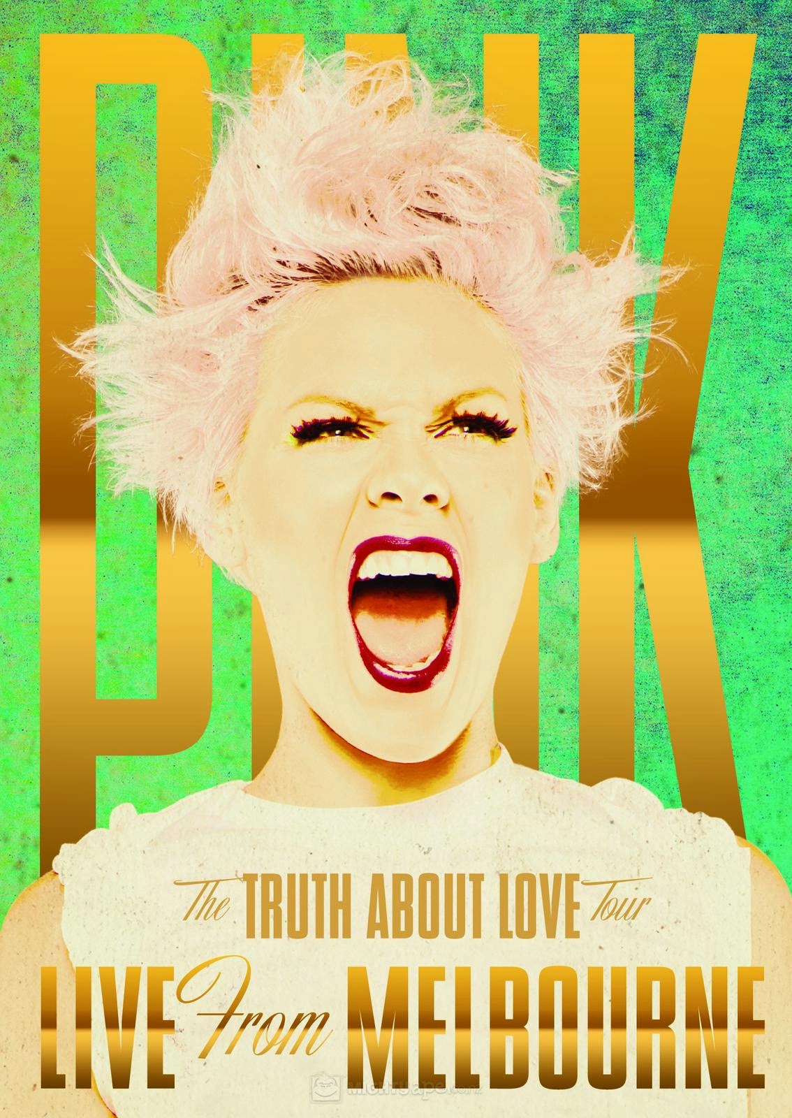 DVD: P!nk - The Truth About Love Tour - Live from Melbourne - Encartes Pop
