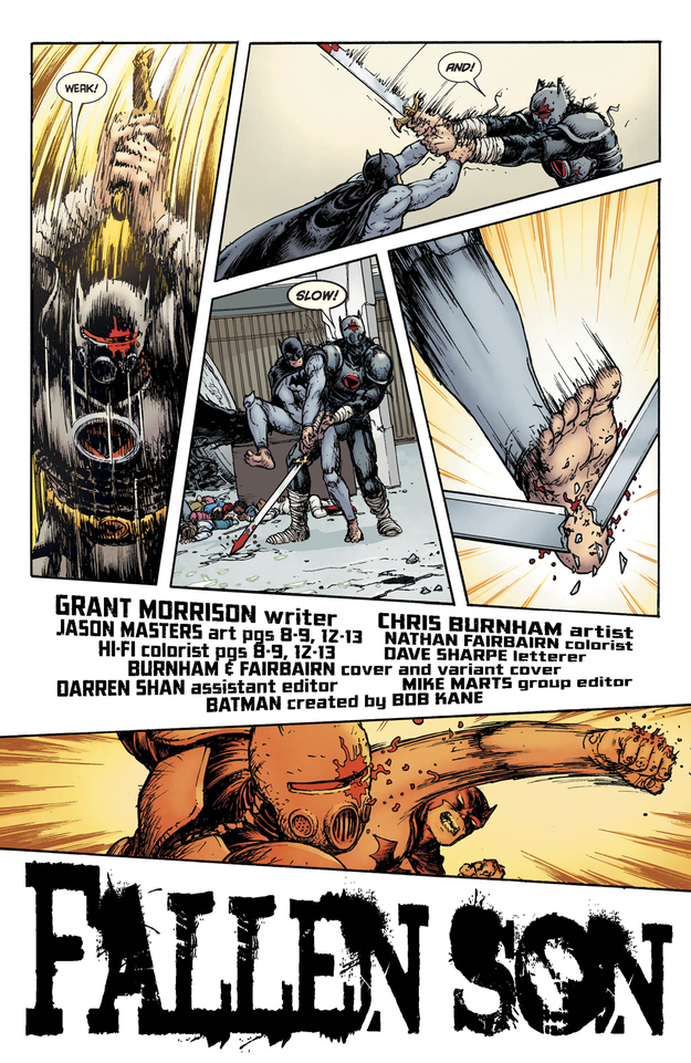 Leituras de BD/ Reading Comics: Batman Requiem: Batman Inc #9 - Algumas ...